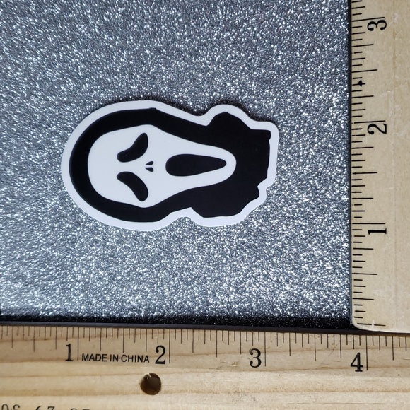 art class | Design | Horror Movie Scream Ghostface Waterproof Sticker ...